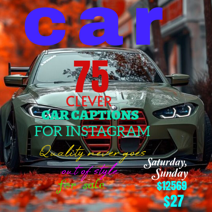 car Template | PosterMyWall