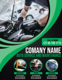 Auto Repair Service Flyer Template | PosterMyWall