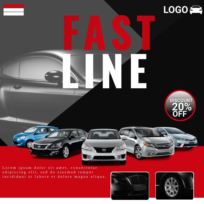 Car Design Template | PosterMyWall