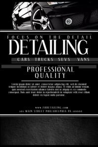 Car Wash, Auto Detailing Template | PosterMyWall