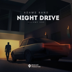 Night Music Album Cover Template | PosterMyWall