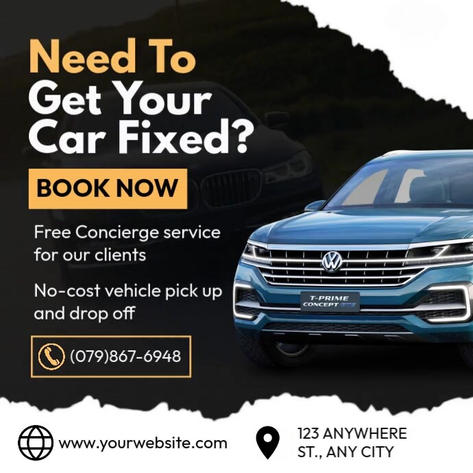 Car Fixed Ads Template | PosterMyWall