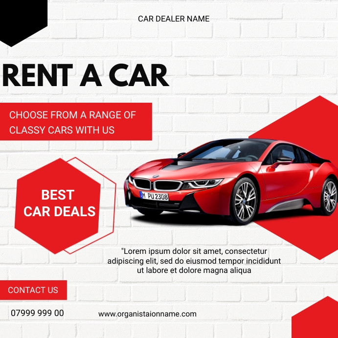 Car flyer Template | PosterMyWall