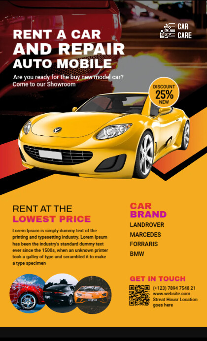 Car Flyer Template | PosterMyWall