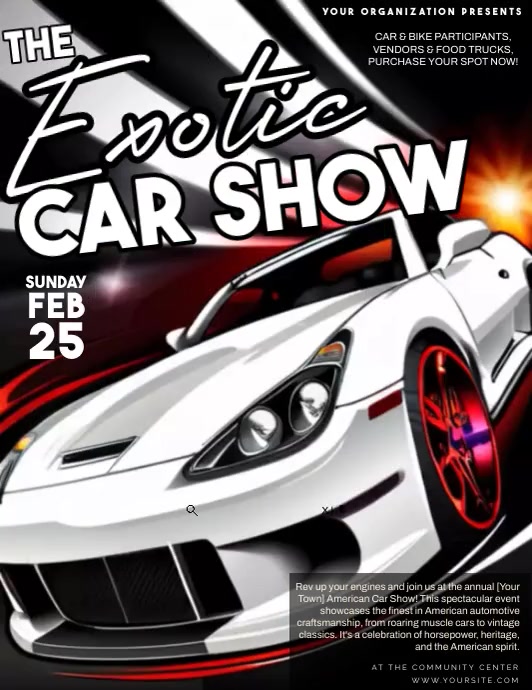 Car flyer template, free car show flyer (1) | PosterMyWall