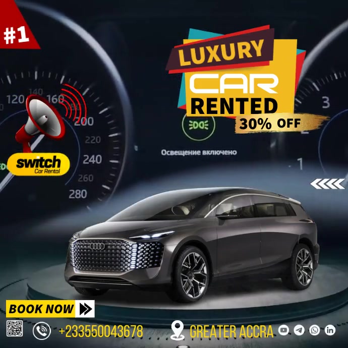 CAR FLYER TEMPLATE | PosterMyWall