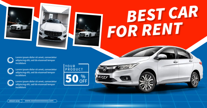 Car For Rent Template | PosterMyWall