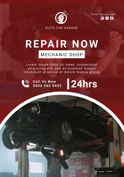 Copy of Car garage flyer | PosterMyWall