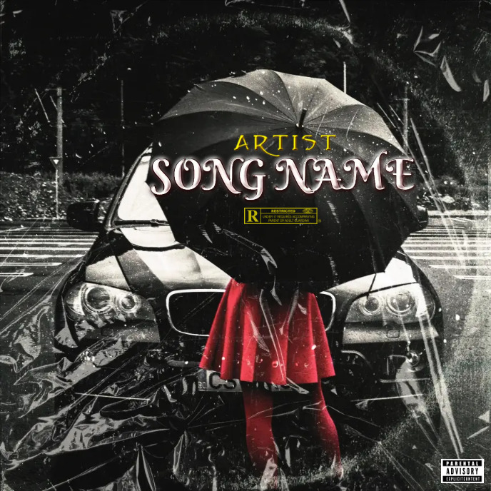 Copy of Car girl Album Cover music trap mixtape rap | PosterMyWall