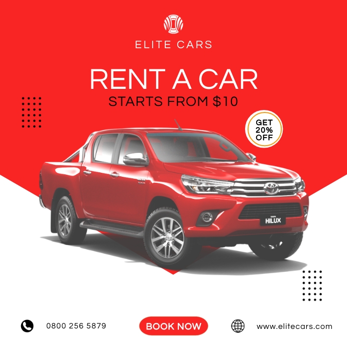 Car hire flyer Template | PosterMyWall