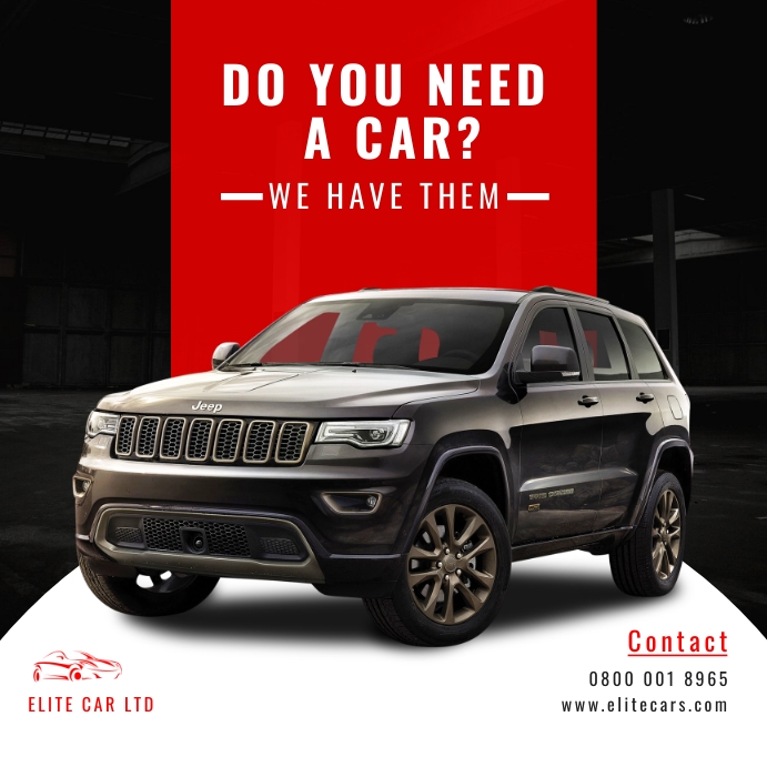 Car hire flyer Template | PosterMyWall