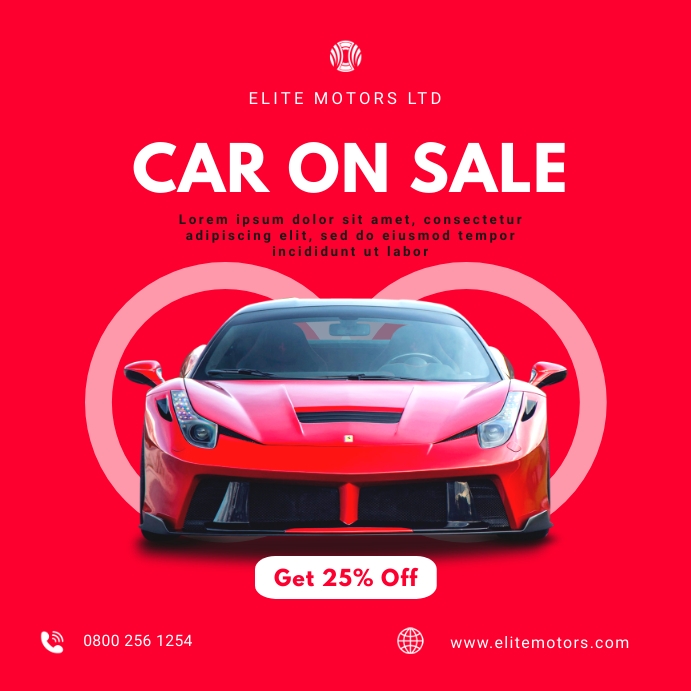 Car hire flyer Template | PosterMyWall