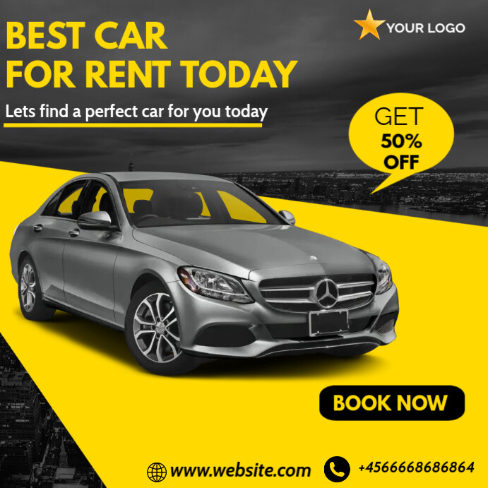 car hire flyer poster Template | PosterMyWall