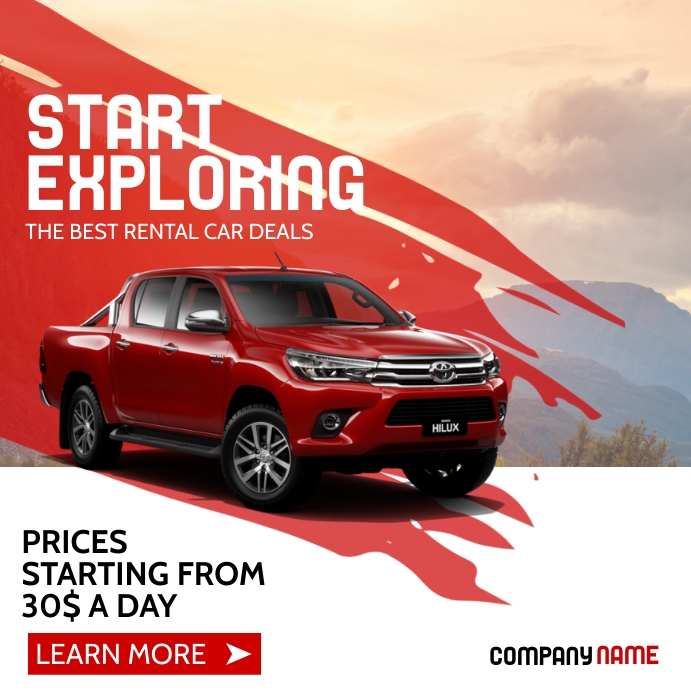 CAR INSTA TEMPLATE.R | PosterMyWall