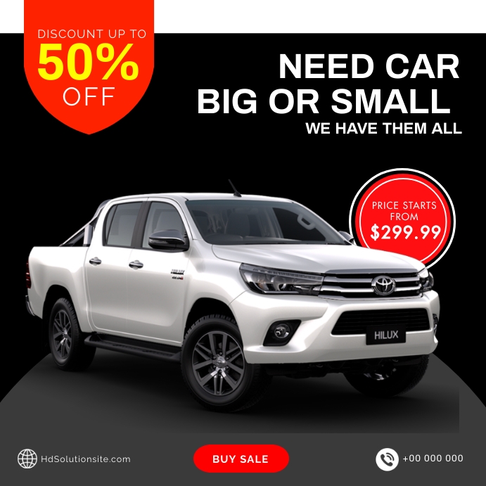 CAR INSTA.KC Template | PosterMyWall