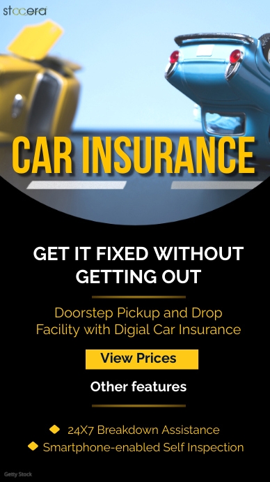 Car Insurance! Template | PosterMyWall