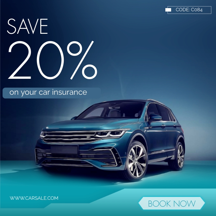 Copy of CAR INSURANCE TEMPLATE | PosterMyWall