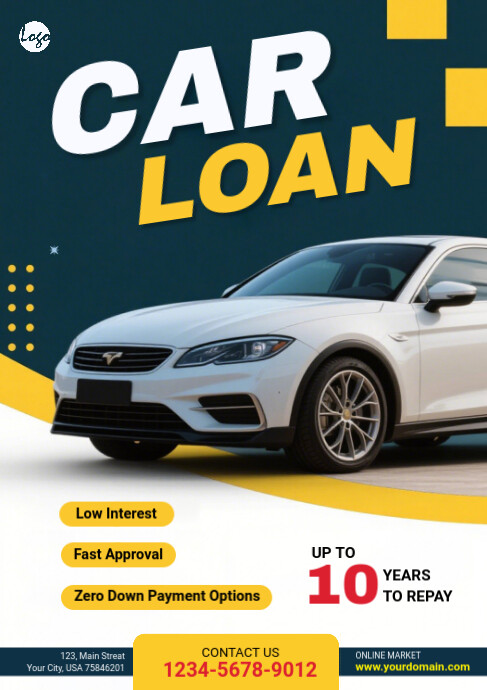 Copy of Car Loan Service Banner ad | PosterMyWall