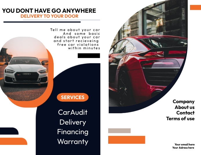 Car Magazine Flyer Template | PosterMyWall