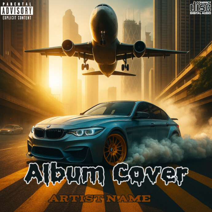Plantilla de Car Mixtape / Album Cover | PosterMyWall