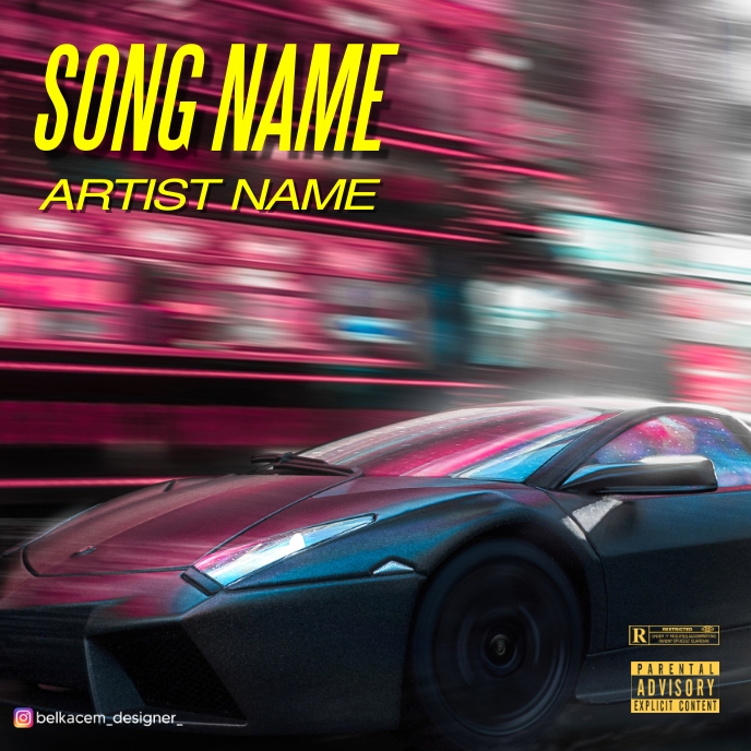car mixtape cover Template | PosterMyWall