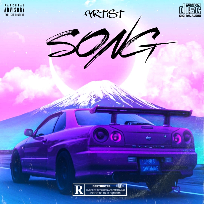 car mixtape cover Template | PosterMyWall