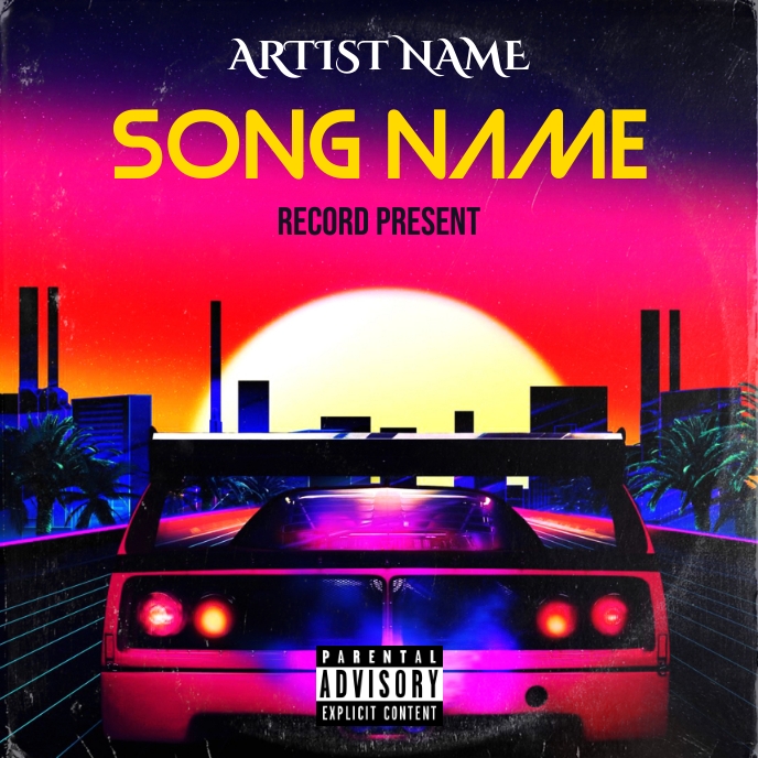 car mixtape cover Template | PosterMyWall