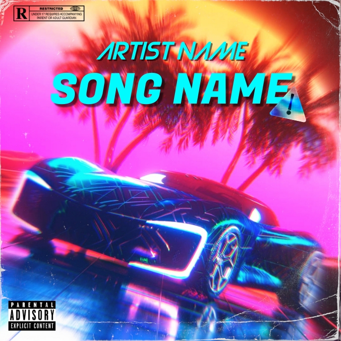 car mixtape cover Template | PosterMyWall