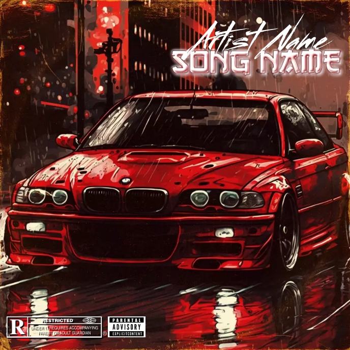 CAR MONEY Cover music Album trap mixtape rap | PosterMyWall