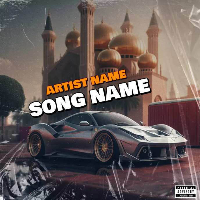 CAR MONEY Cover music Album trap mixtape rap Template | PosterMyWall
