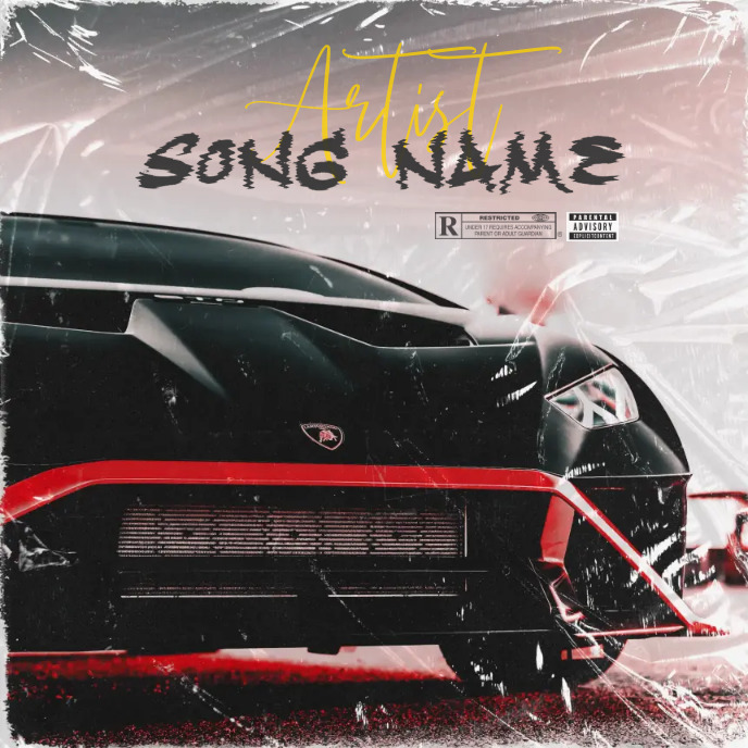 Copy of CAR MONEY Cover music Album trap mixtape rap | PosterMyWall