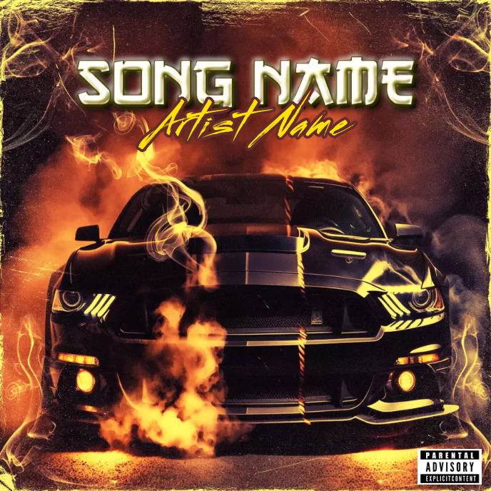 CAR MONEY Cover music Album trap mixtape rap | PosterMyWall