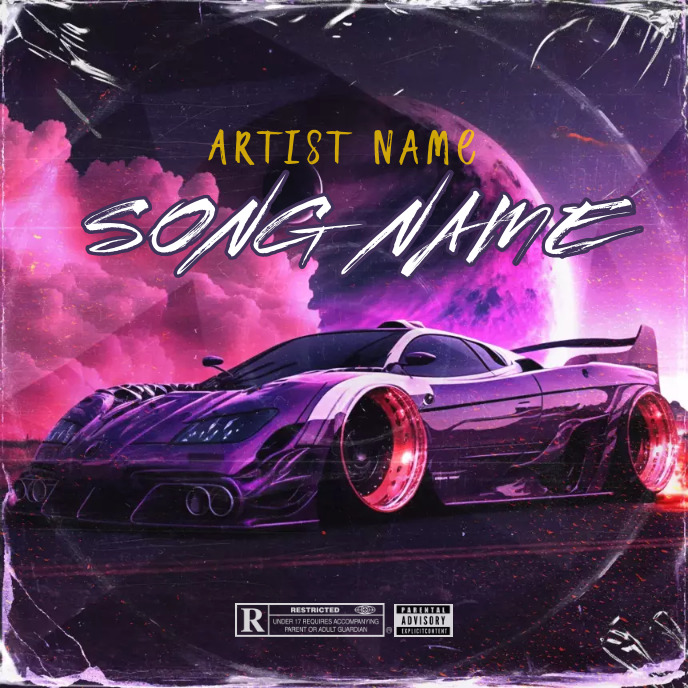 Copy of CAR MONEY Cover music Album trap mixtape rap | PosterMyWall