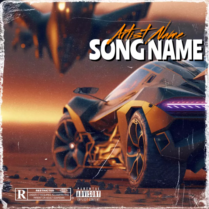 CAR MONEY Cover music Album trap mixtape rap Template | PosterMyWall