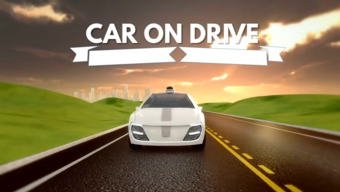 Copy of CAR ON DRIVE | PosterMyWall