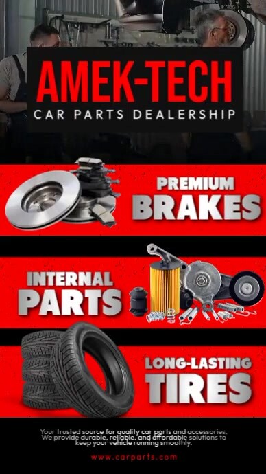 Copy of Car Parts Dealership | PosterMyWall