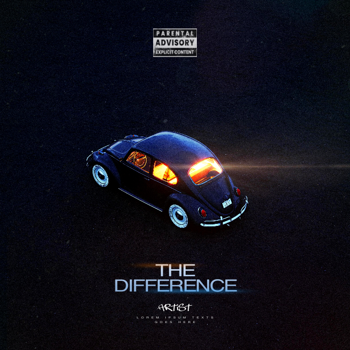 Car Professional album cover template | PosterMyWall