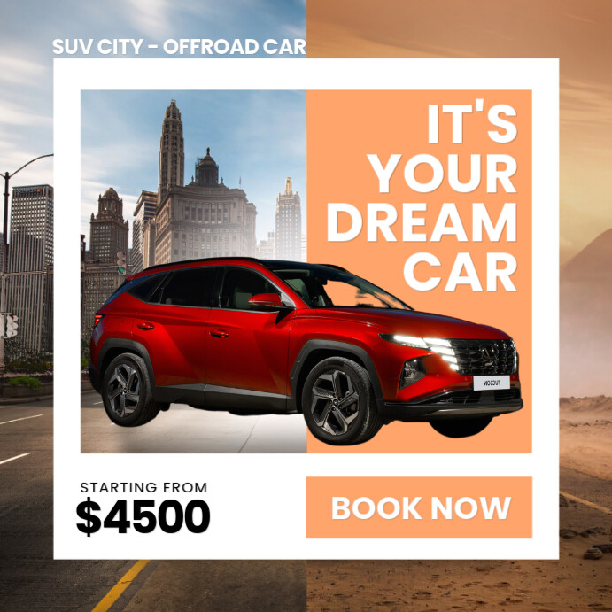 Car Promotion Sell Instagram Post Design Template | PosterMyWall