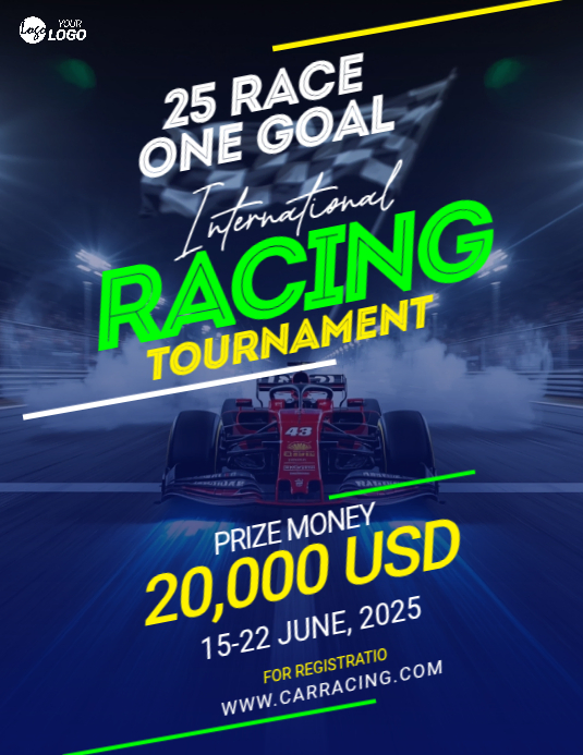 Modèle Car Racing Tournament Flyer | PosterMyWall