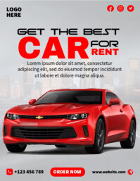 Car Rent Template Ads | PosterMyWall