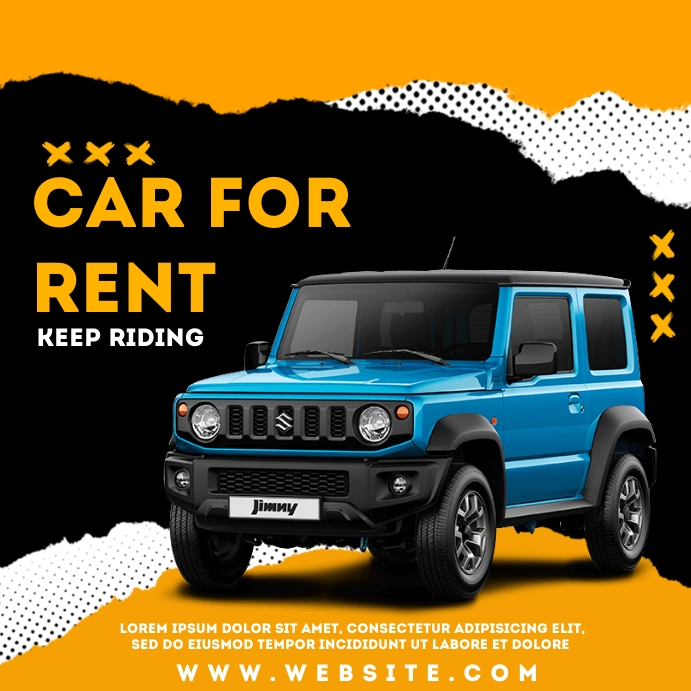 Car rent flyers Template | PosterMyWall