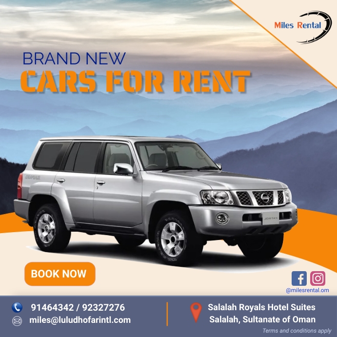 Car Rental Ads Template | PosterMyWall