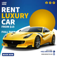 Rental Car Ads Template | PosterMyWall