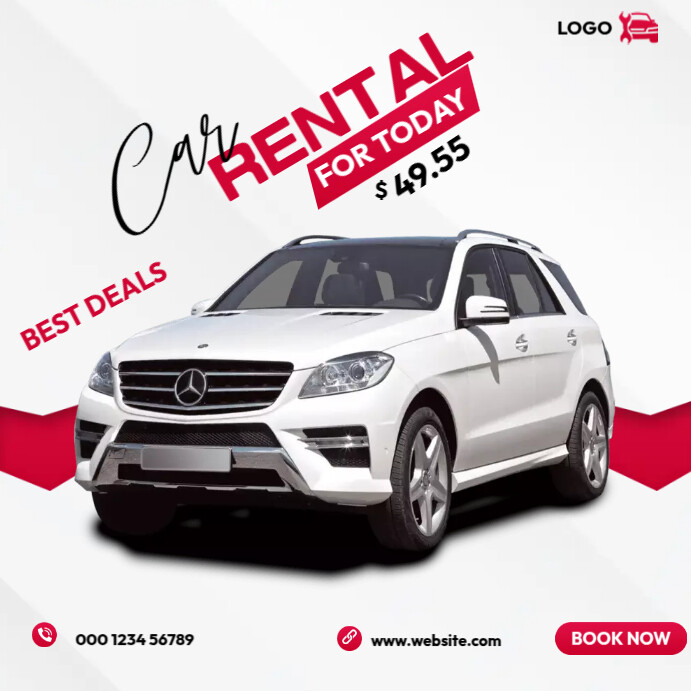 Plantilla de Car Rental Ads | PosterMyWall