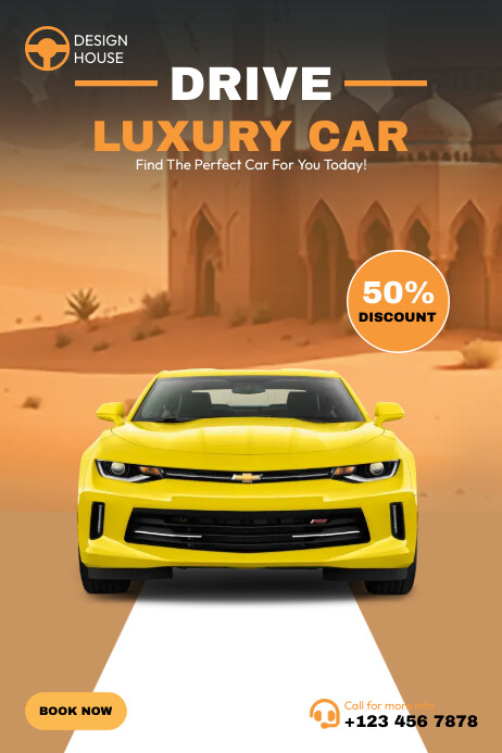 car rental ads flyer template | PosterMyWall