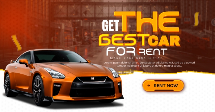 Car Rental Business Template | PosterMyWall