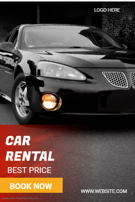 Car rental Template | PosterMyWall