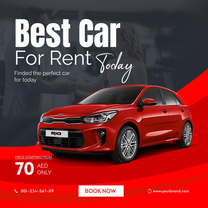 Car Rental Template | PosterMyWall