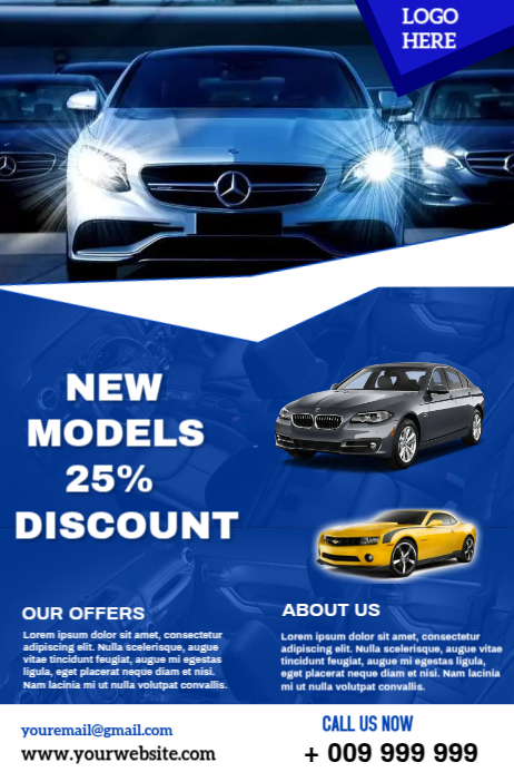 Car rental Template | PosterMyWall