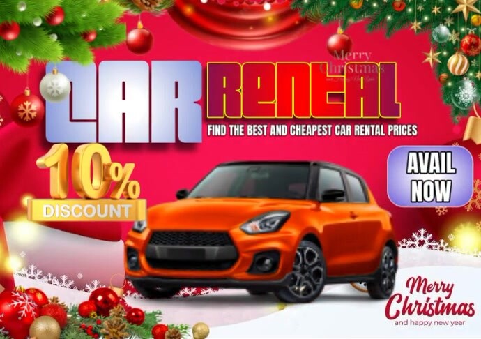 Copy of Car Rental Promo | PosterMyWall
